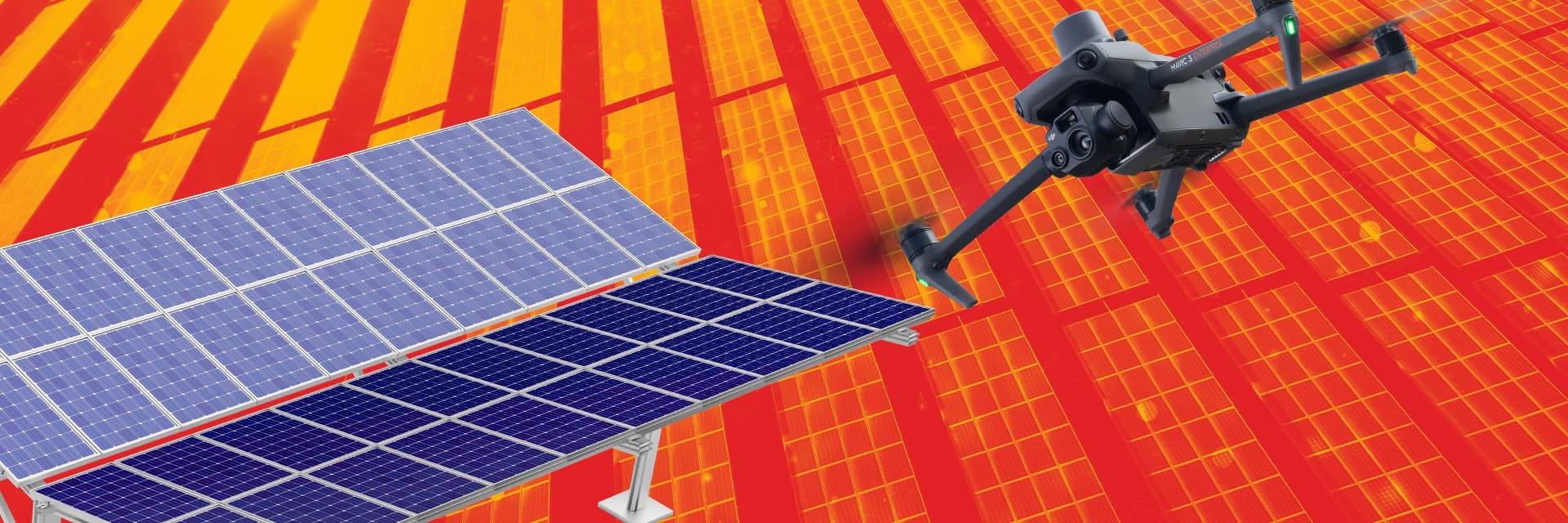 Inspection of Solar Panels by Drones