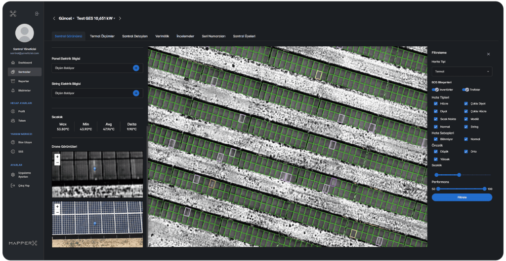 GES Denetim ve Muayene Yapay Zeka Yazılımı MapperX